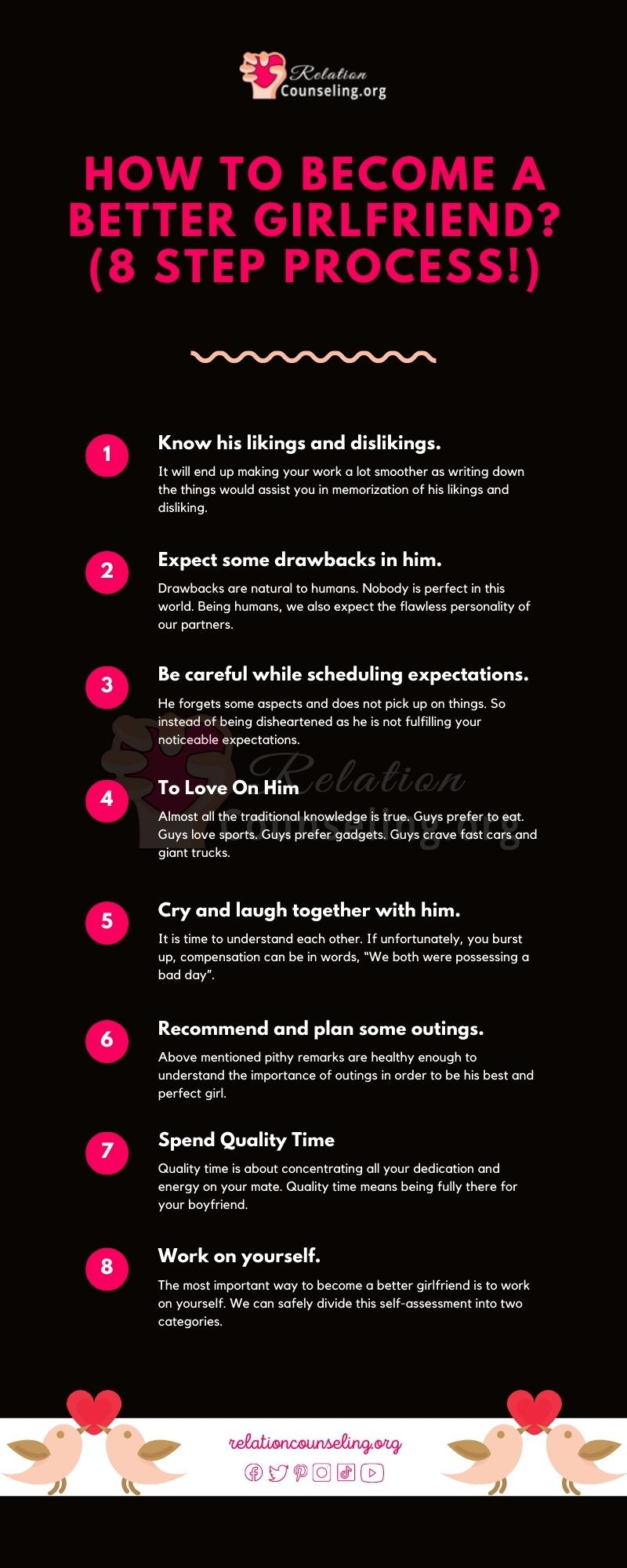 How to become a better girlfriend? (8 STEP Process!)