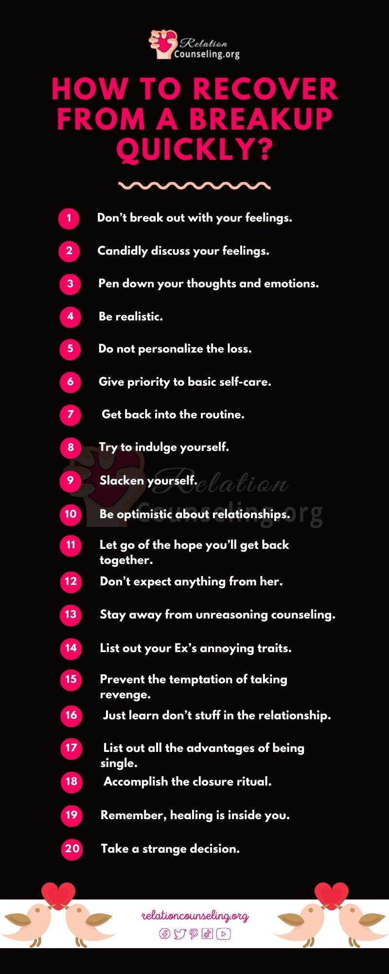 How to RECOVER From Breakup Quickly? (20 Steps For Guys!)