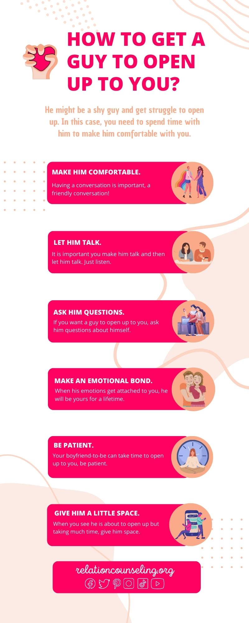 7 Signs & 6 WAYS To Get A Guy To Open Up & Be SOULMATES